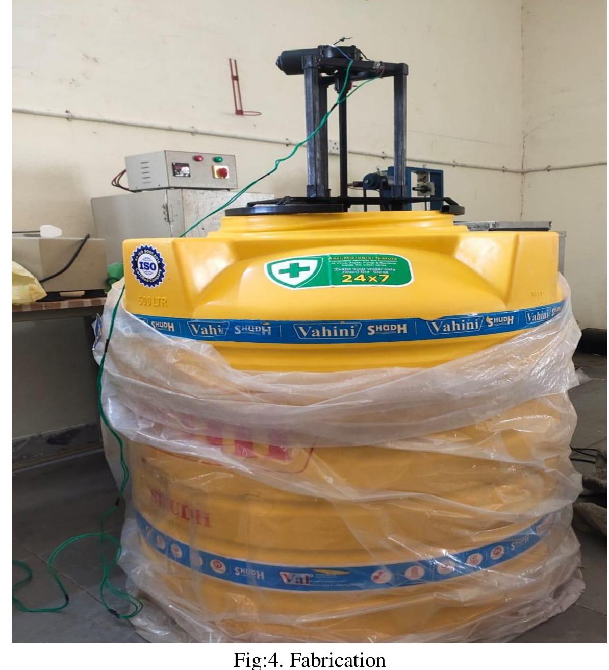 Figure 4 - Design and Fabrication of Automated Water Tank