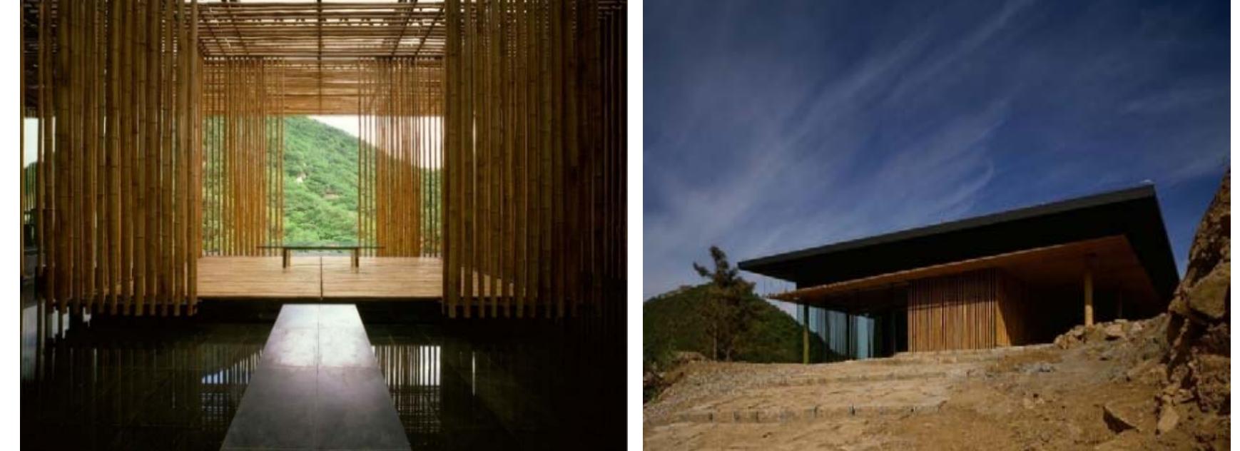& figure 8 - great bamboo wall house, bewing 2002, by kengo