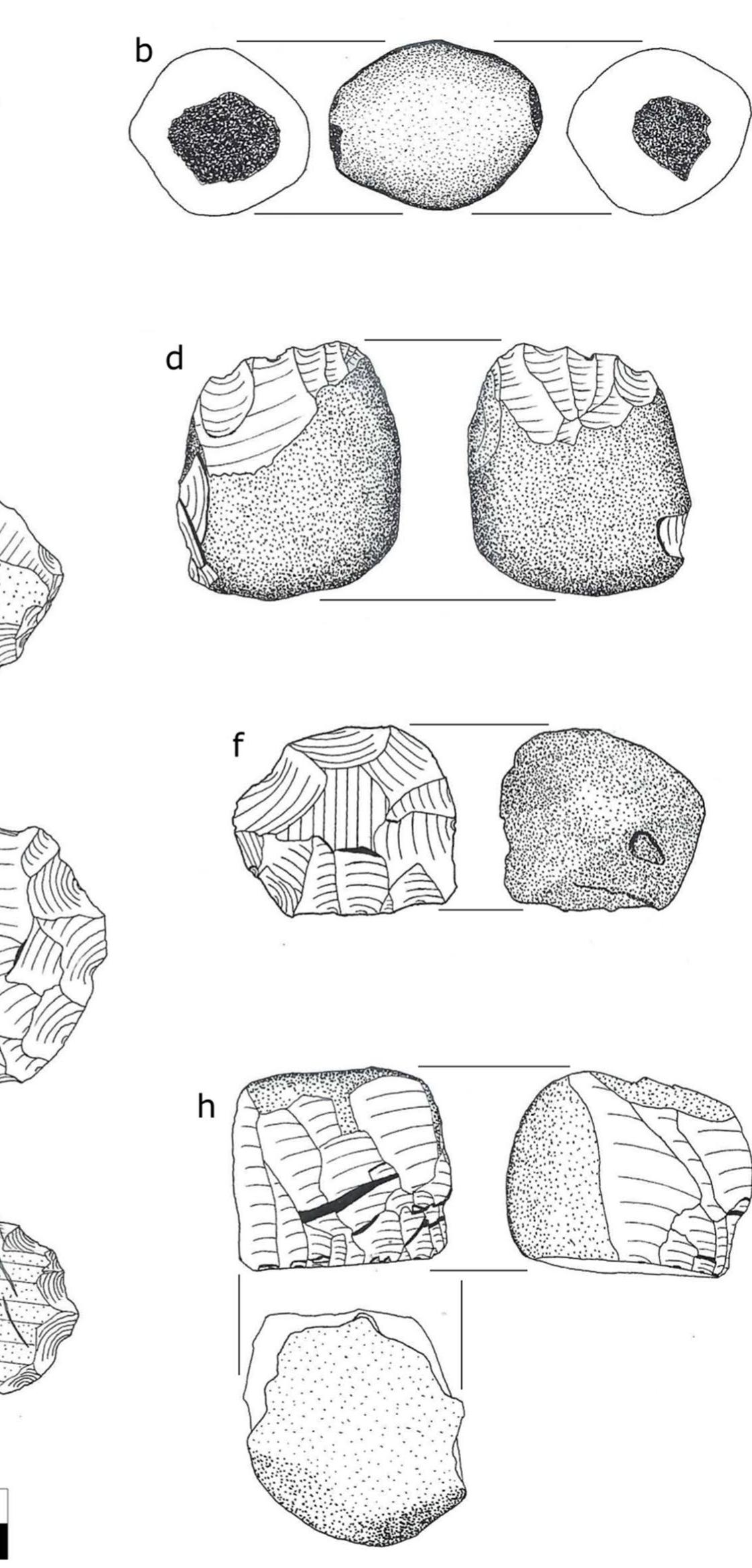 Figure 11 - from Sitwe 23, a Complex ESA/MSA Locality in the