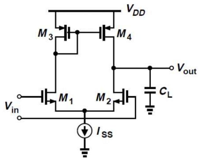 Single stage cmos op-amp [16]. single stage cmos op-amp has