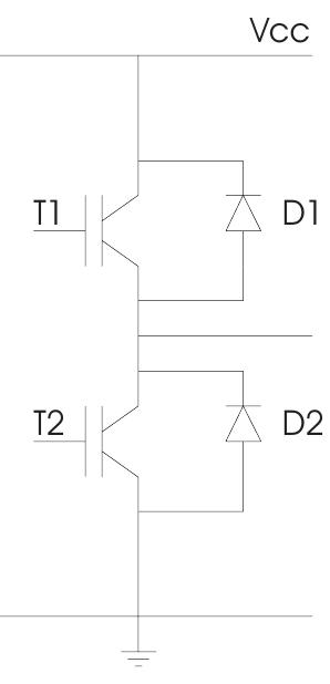 3. schematic of a half-bridge circuit one of the basic