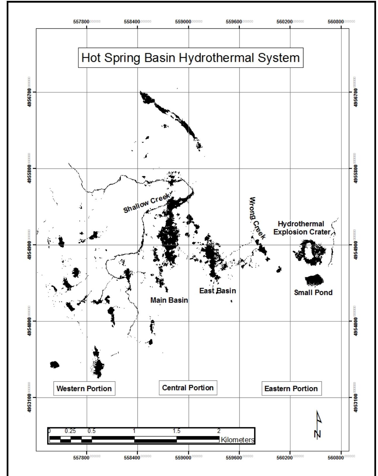 Infrared imagery. figure 2. map showing the western,