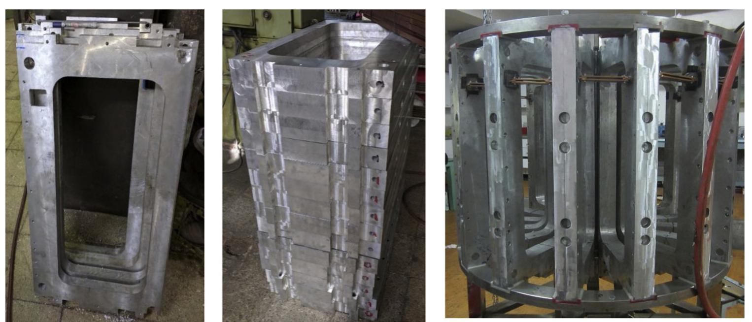 Tf coils supporting system for alborz tokamak.