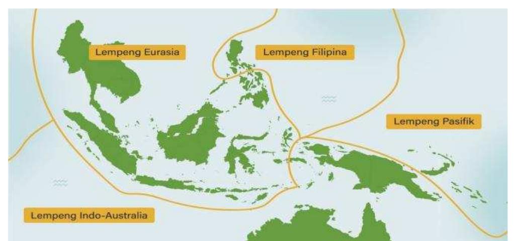 The earthquake map of indonesia indonesia is a country that