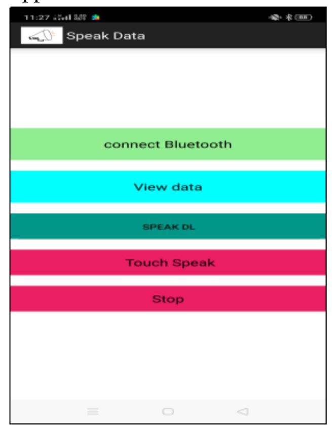 Stop button to terminate from app