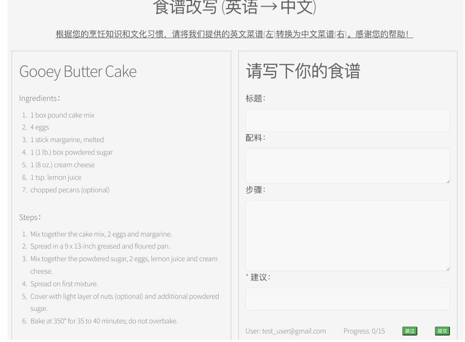 (PDF) Cultural Adaptation of Recipes