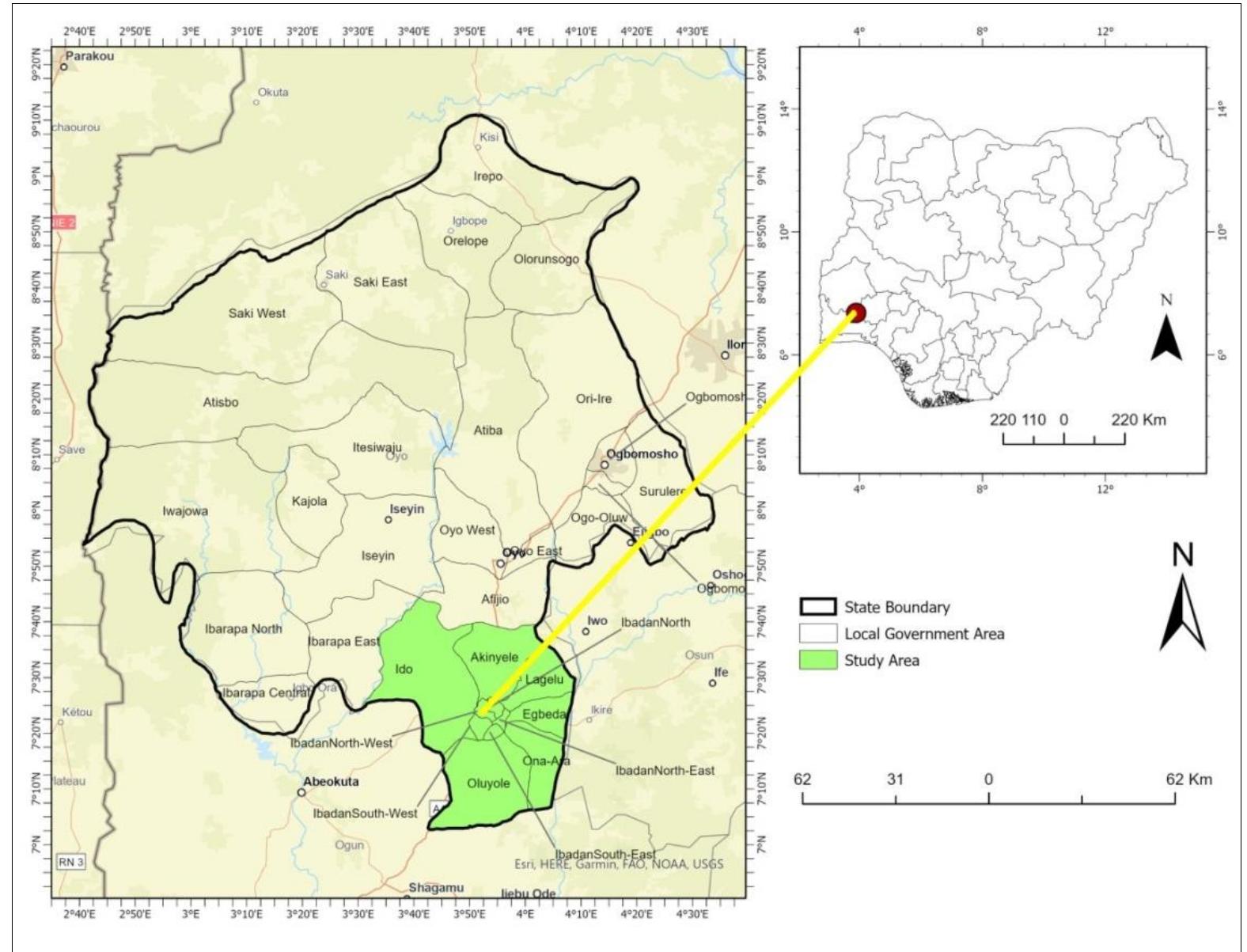 Figure 1 - from An Assessment of Water Budget of Ibadan,