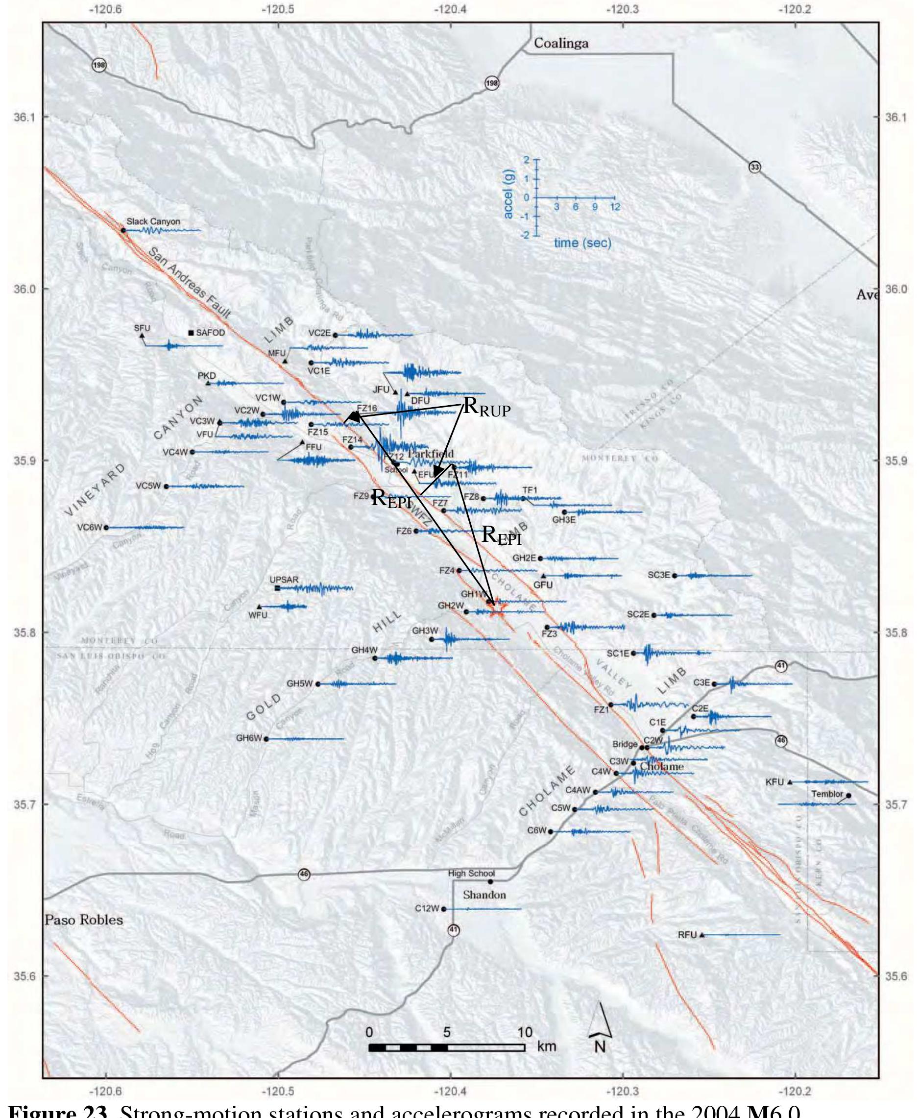 Figure 24 - Final Report: Seismic Hazard Assessment at the