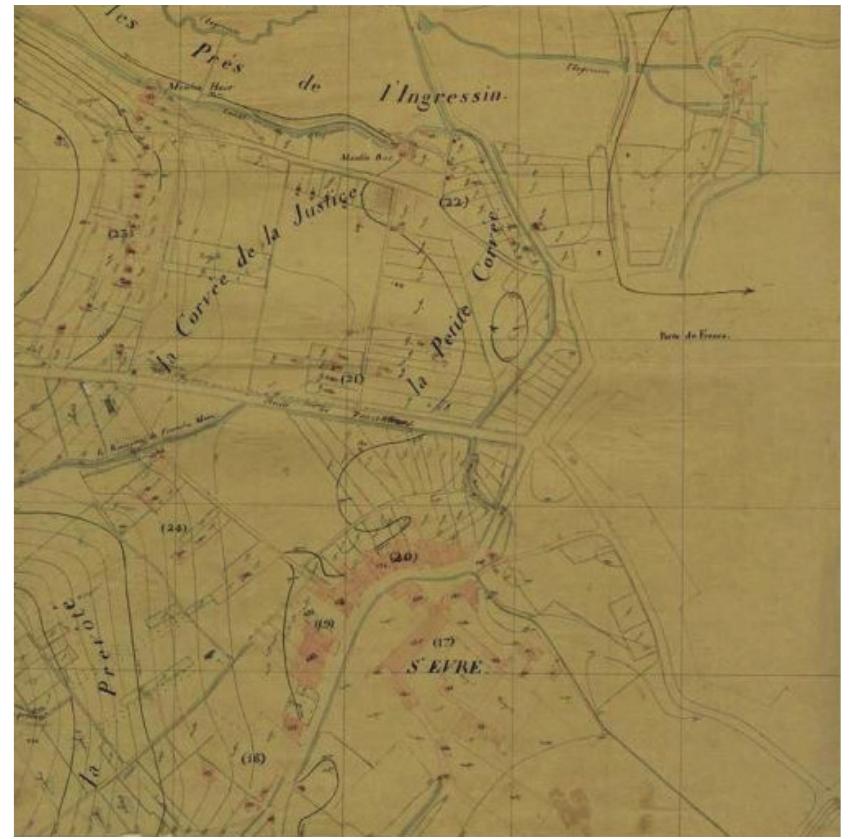 Figure 8 - Drawing, Map, Maquette. Plan-relief Landscape