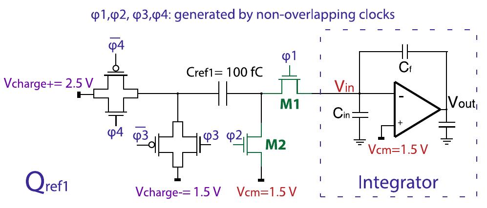 Low range switched capacitor discharging circuit responsible