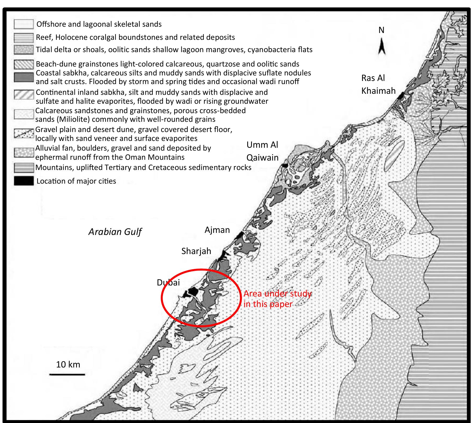 Figure 1 - from The use of point load test for Dubai weak