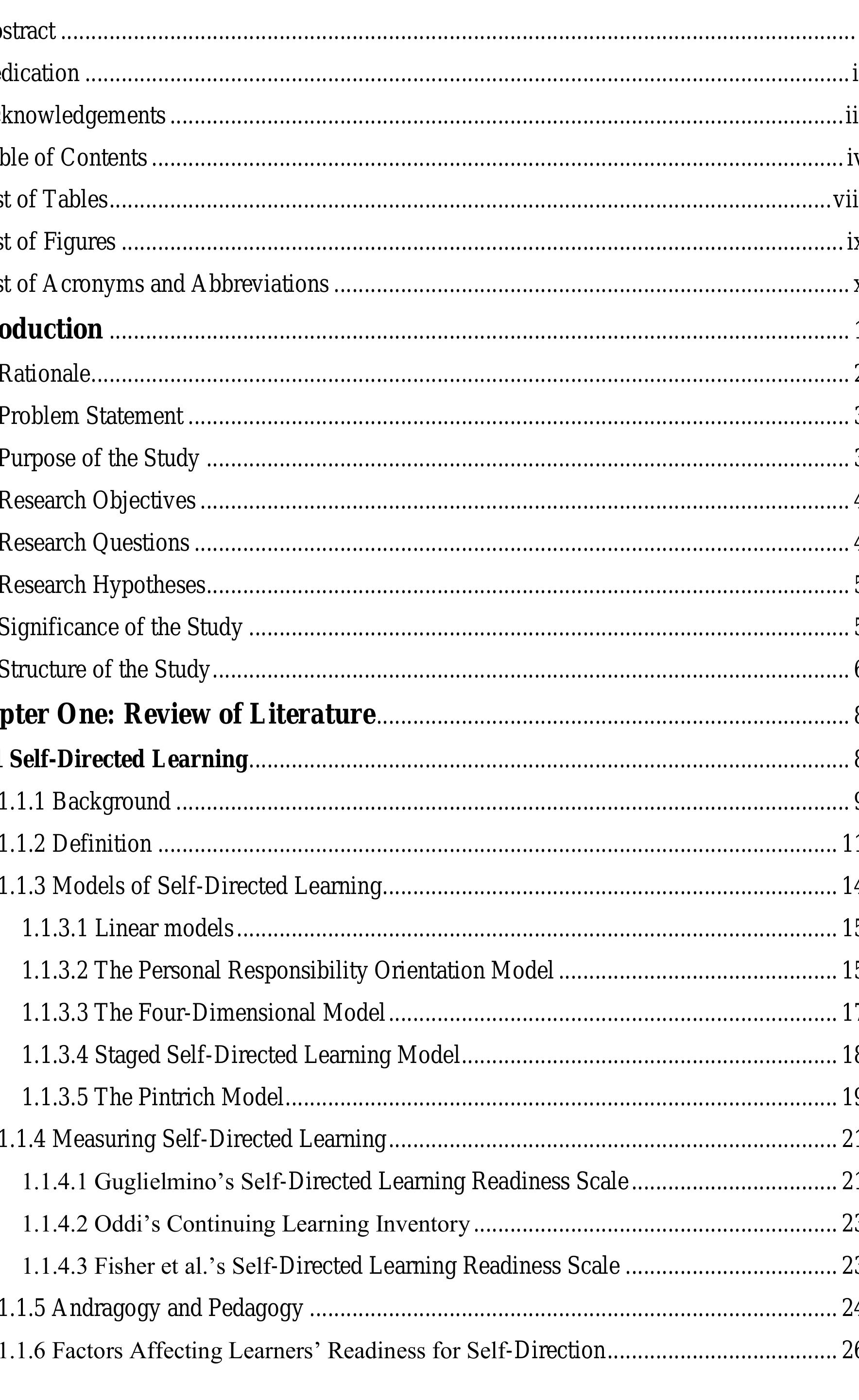 Table 1 - Students' Acceptance and Use of AI-Assisted