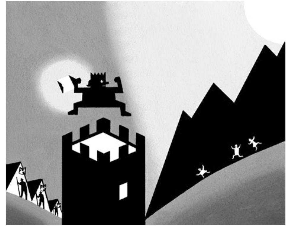 “the litte king and the sun,” illustrated by geoff