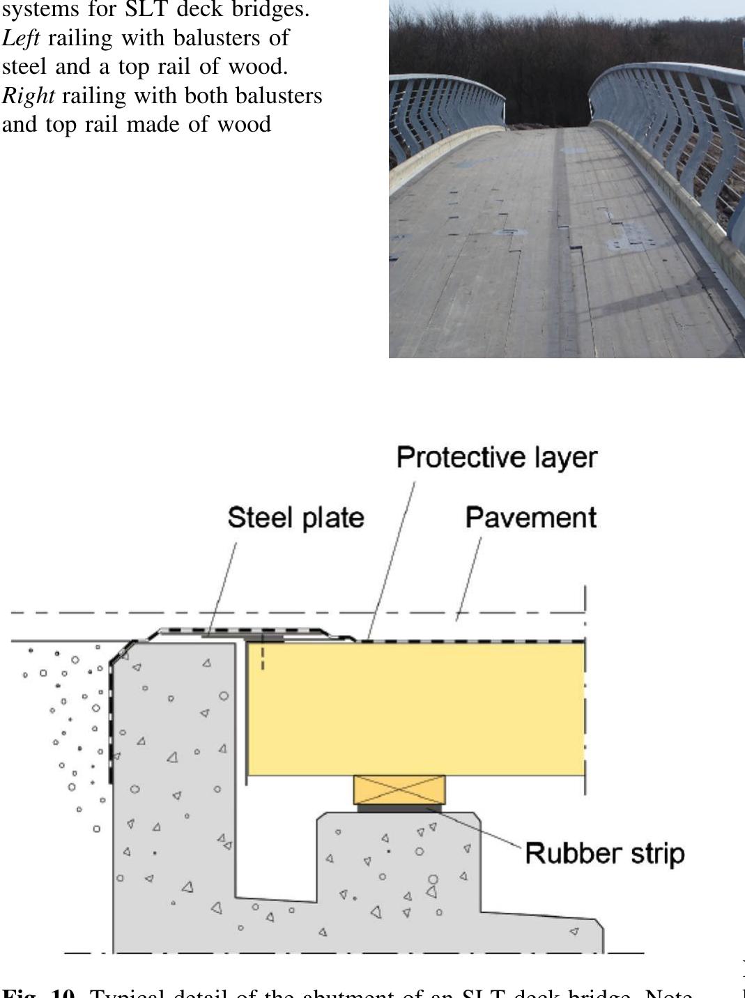 Figure 7 - Stress-laminated-timber decks: state of the art