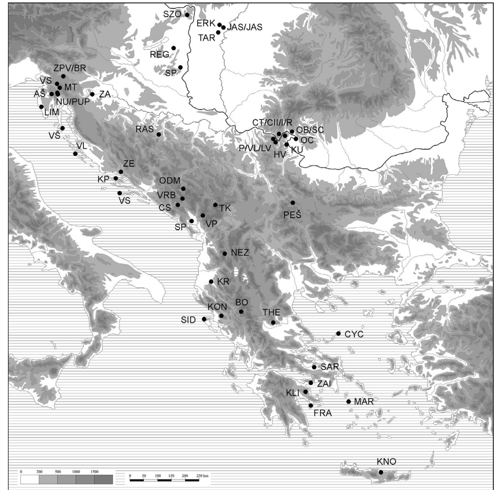 Systematic surveys of palaeolithic and mesolithic sites in
