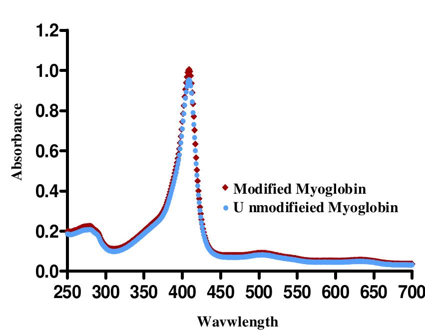 S3. uv-vis spectra of the modified reconstituted and