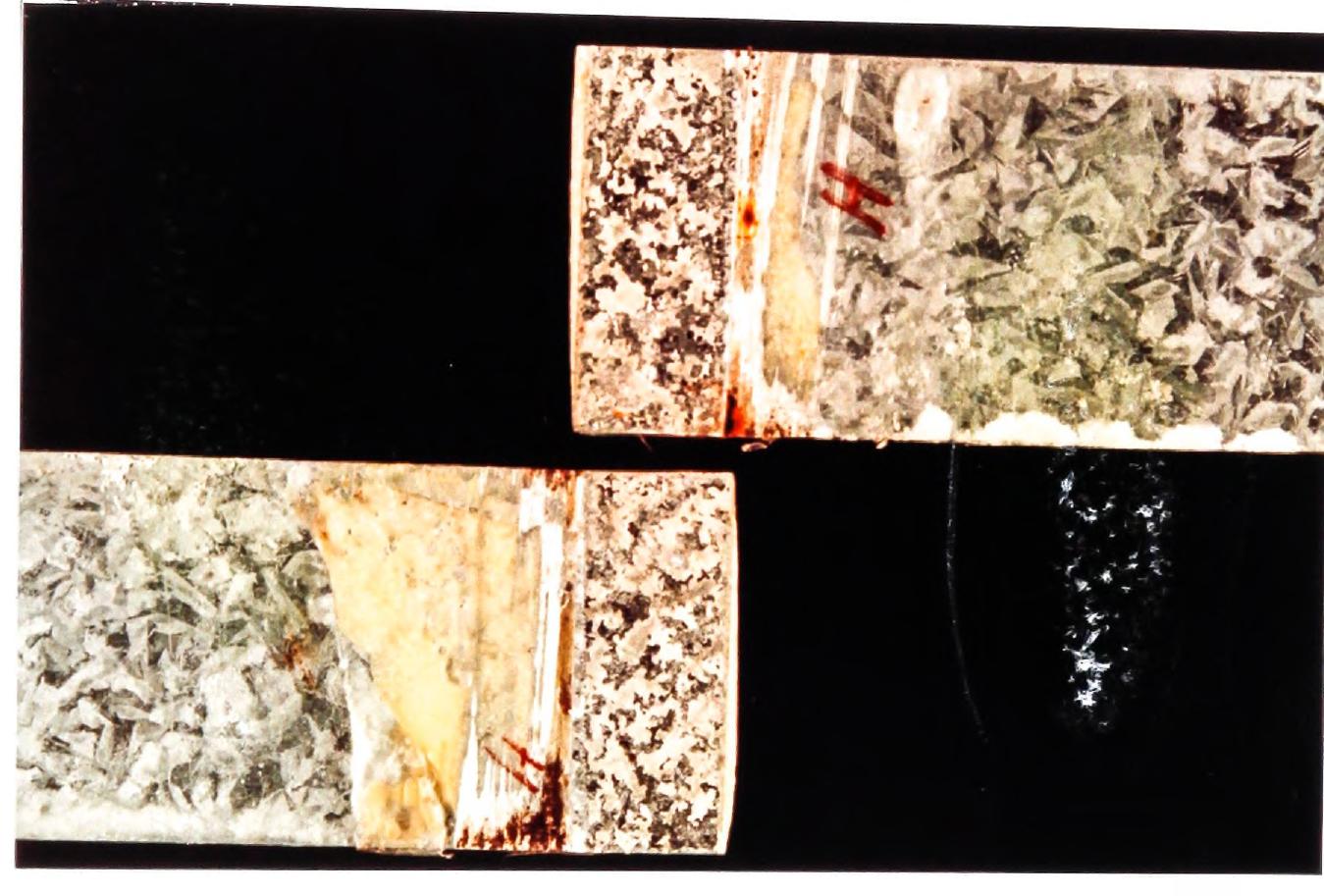 27. photograph showing lap shear fracture surface of zht/a