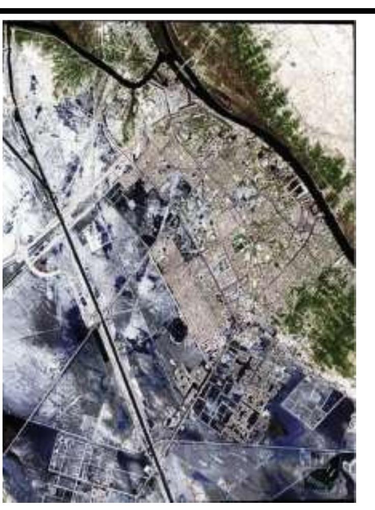 Figure 5 - Digital Geotechnical Maps of Basrah City Using