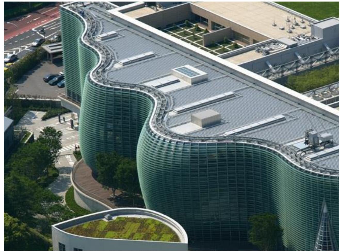 Structure and resembles a transparent undulation with its