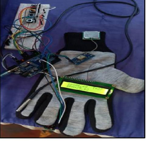 The soldier monitoring system designed for the initial