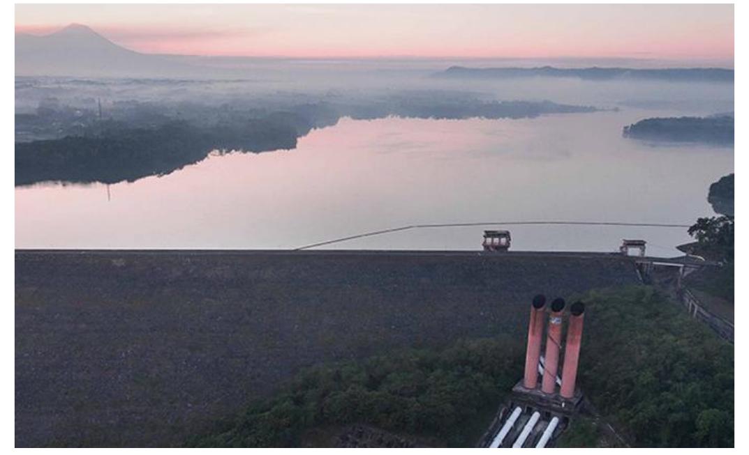 Sutami reservoir [31] figure 3. sengguruh reservoir [31]