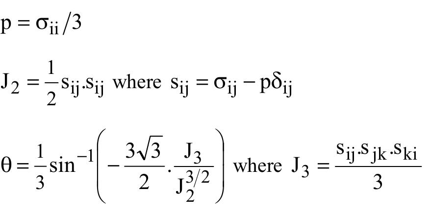 C, @ and w designate the soil cohesion, the friction angle