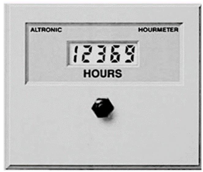 Hour meter figure 8: electronic - digital hour meter