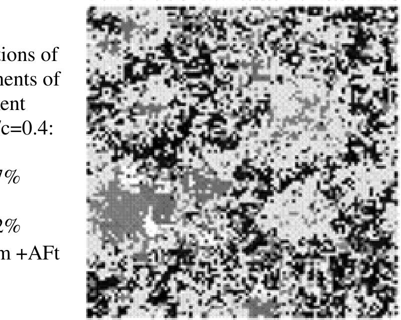 Figure 2 - 3D multi-scale modeling of mortar mechanical