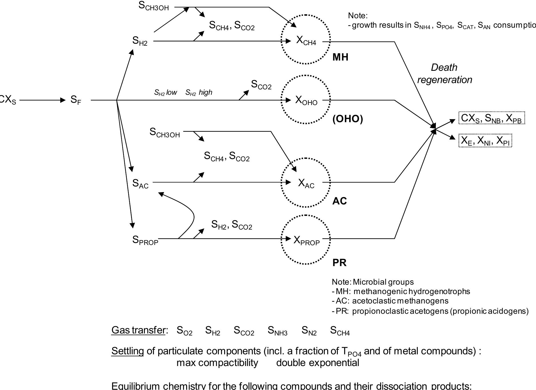 Figure 8 - Schematic Representation of Activated Sludge