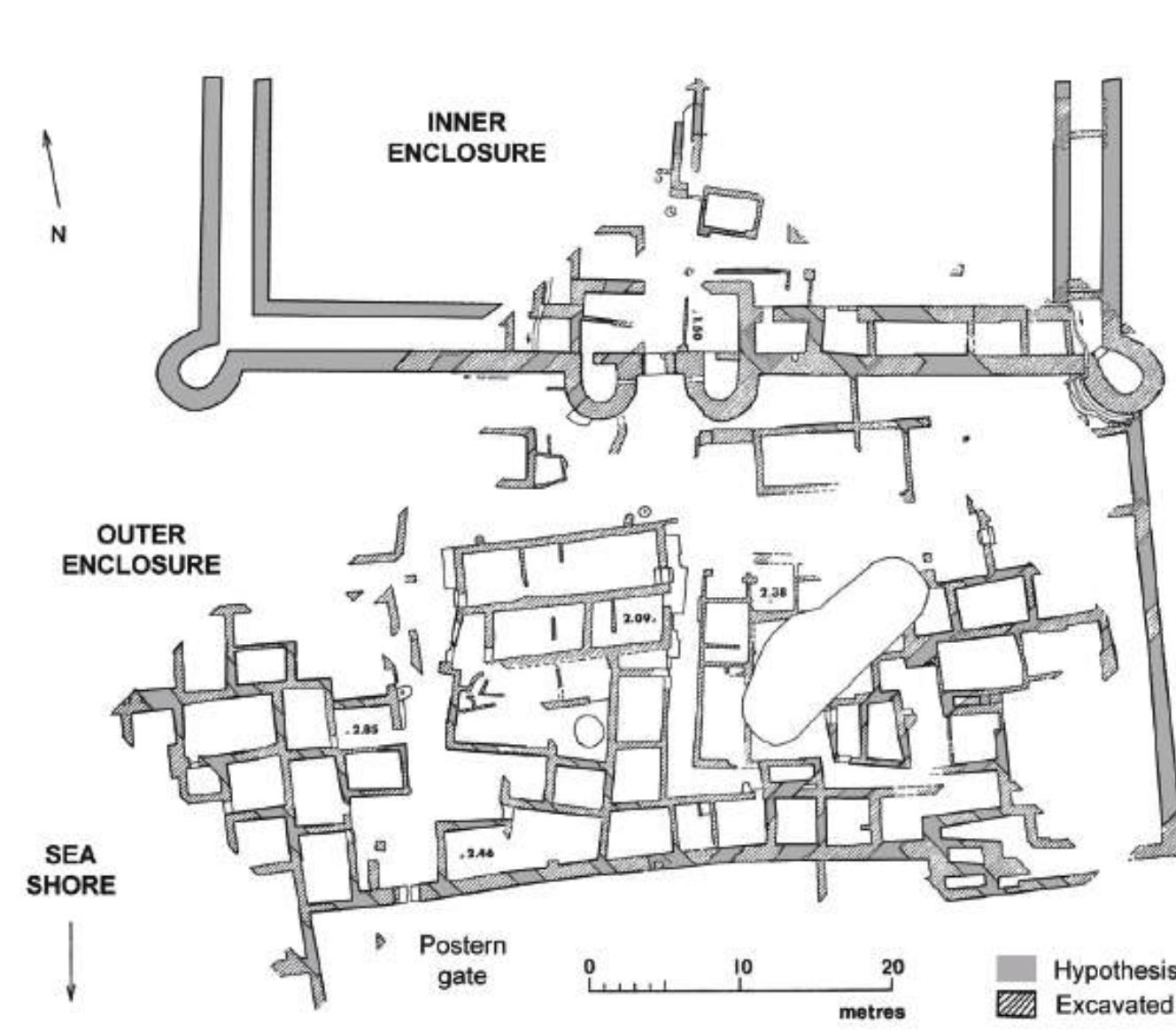 3 pre-mosque architecture at siraf showing the early ‘inner