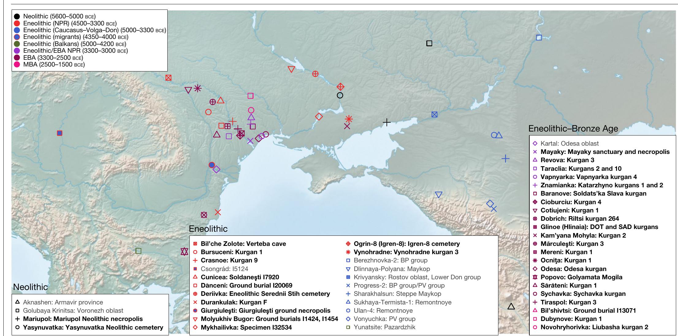 | map of sampling locations including newly generated data