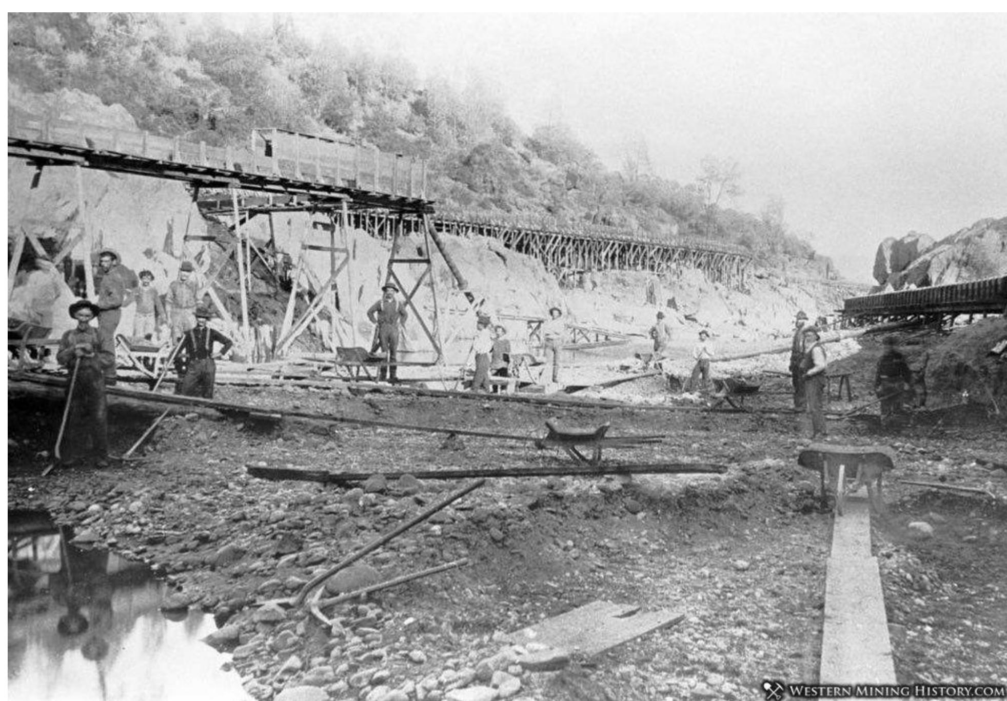 The spring valley mine was nationally famous, and in 1880