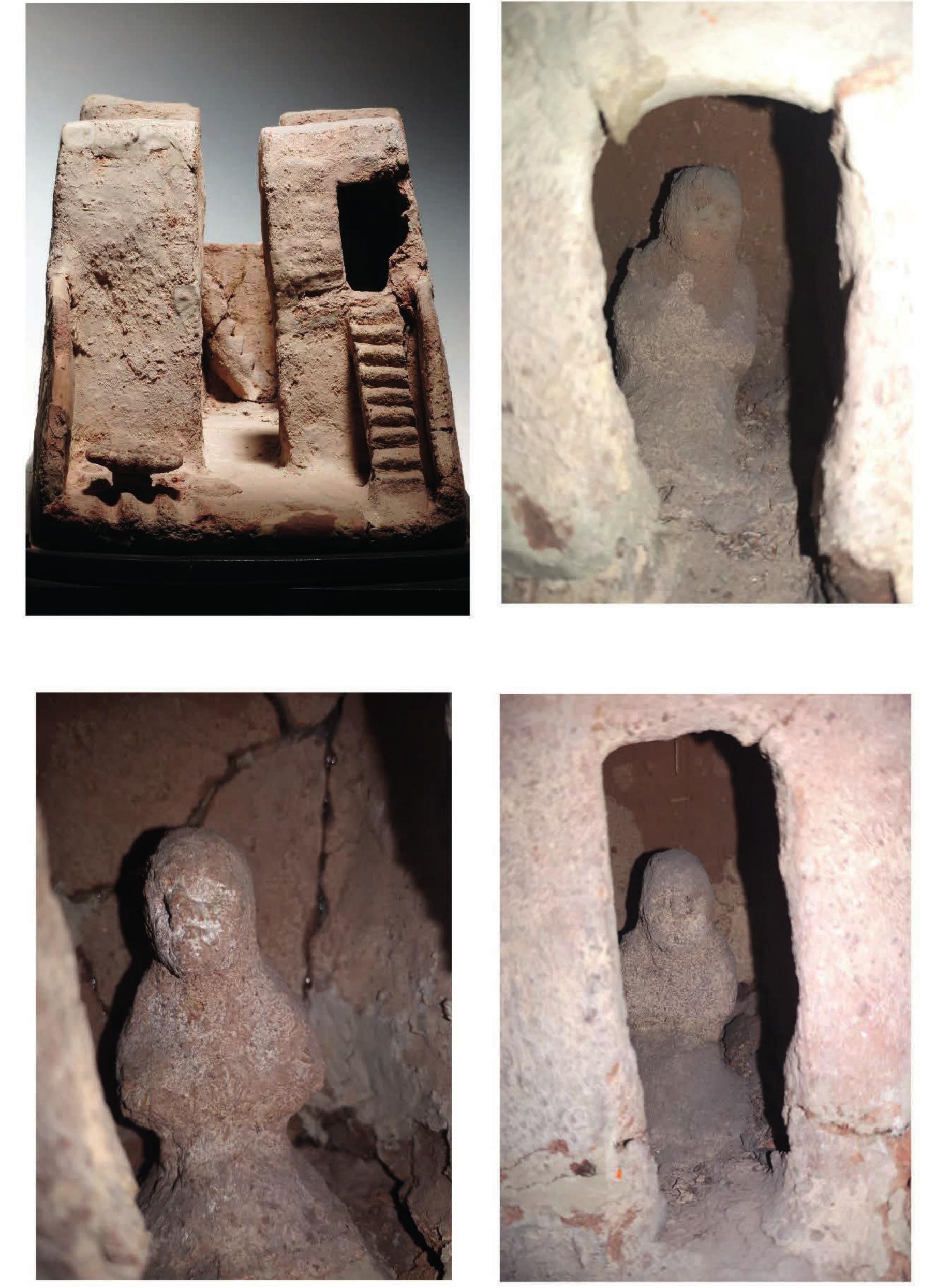 Figure 3 - Architectural models of ancient Egypt: the soul