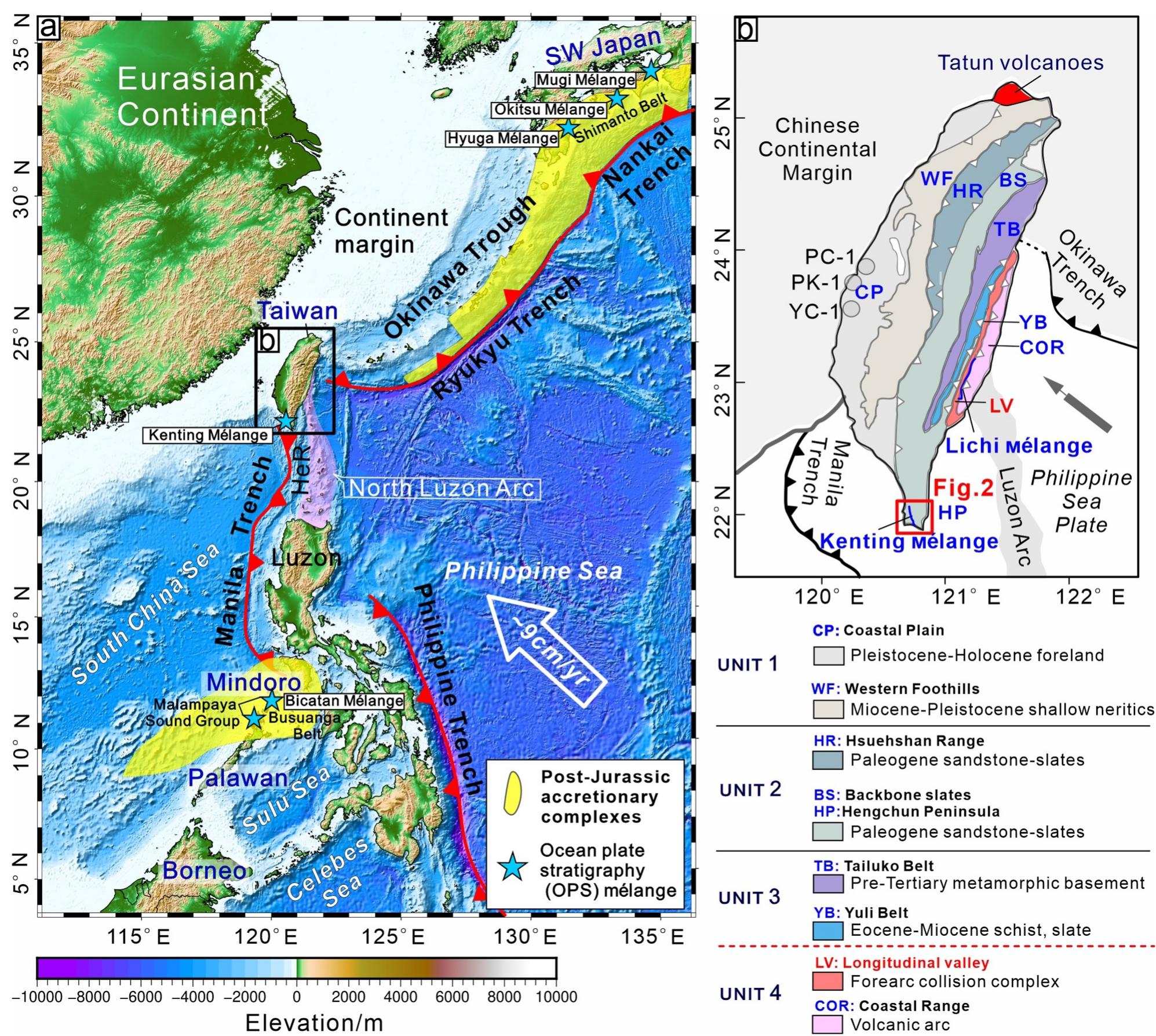 (PDF) A Newly Identified “Proto‐Kenting Mélange (S. Taiwan)” Represents ...
