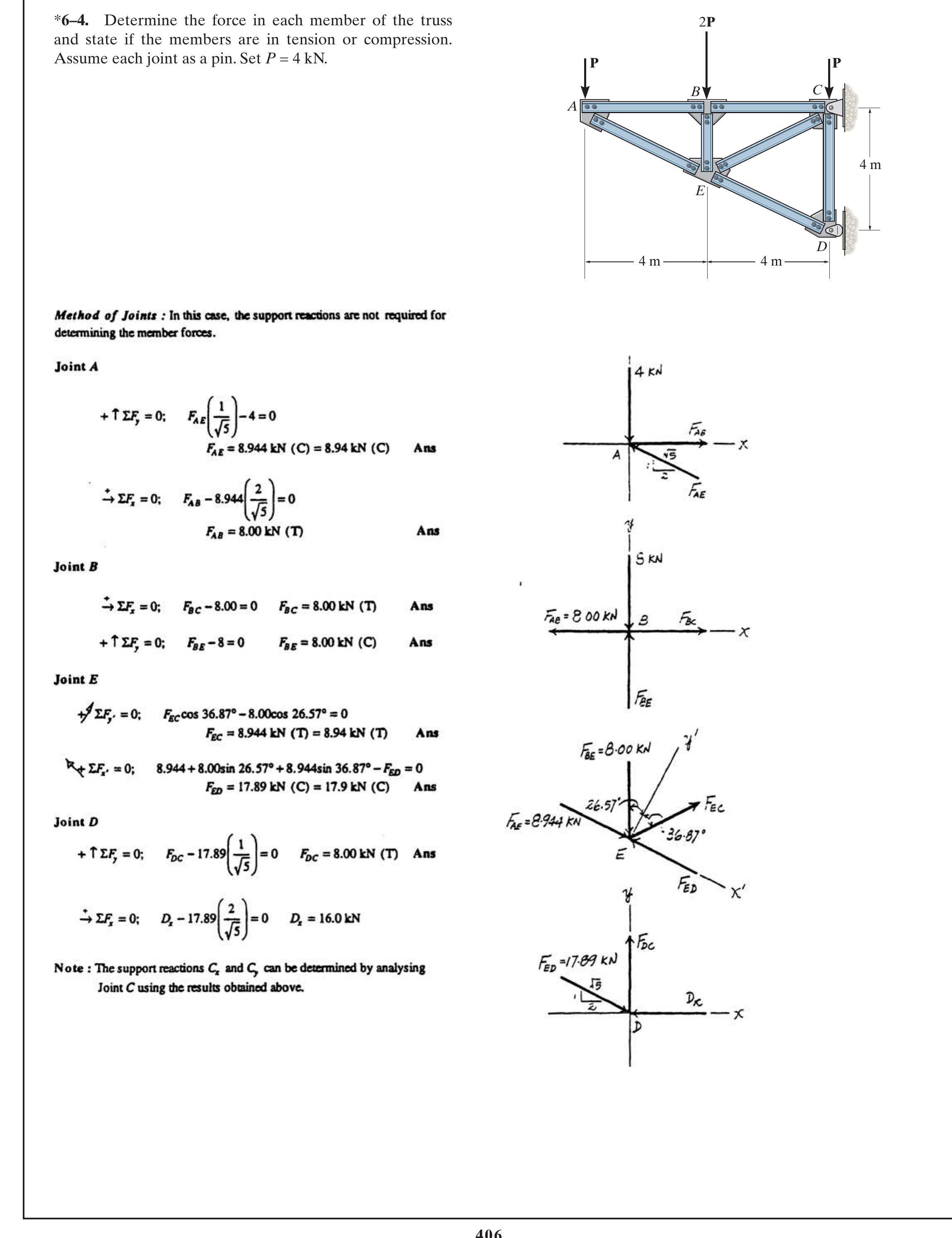 (PDF) Engineering Mechanics - Statics, 12th chapter 6