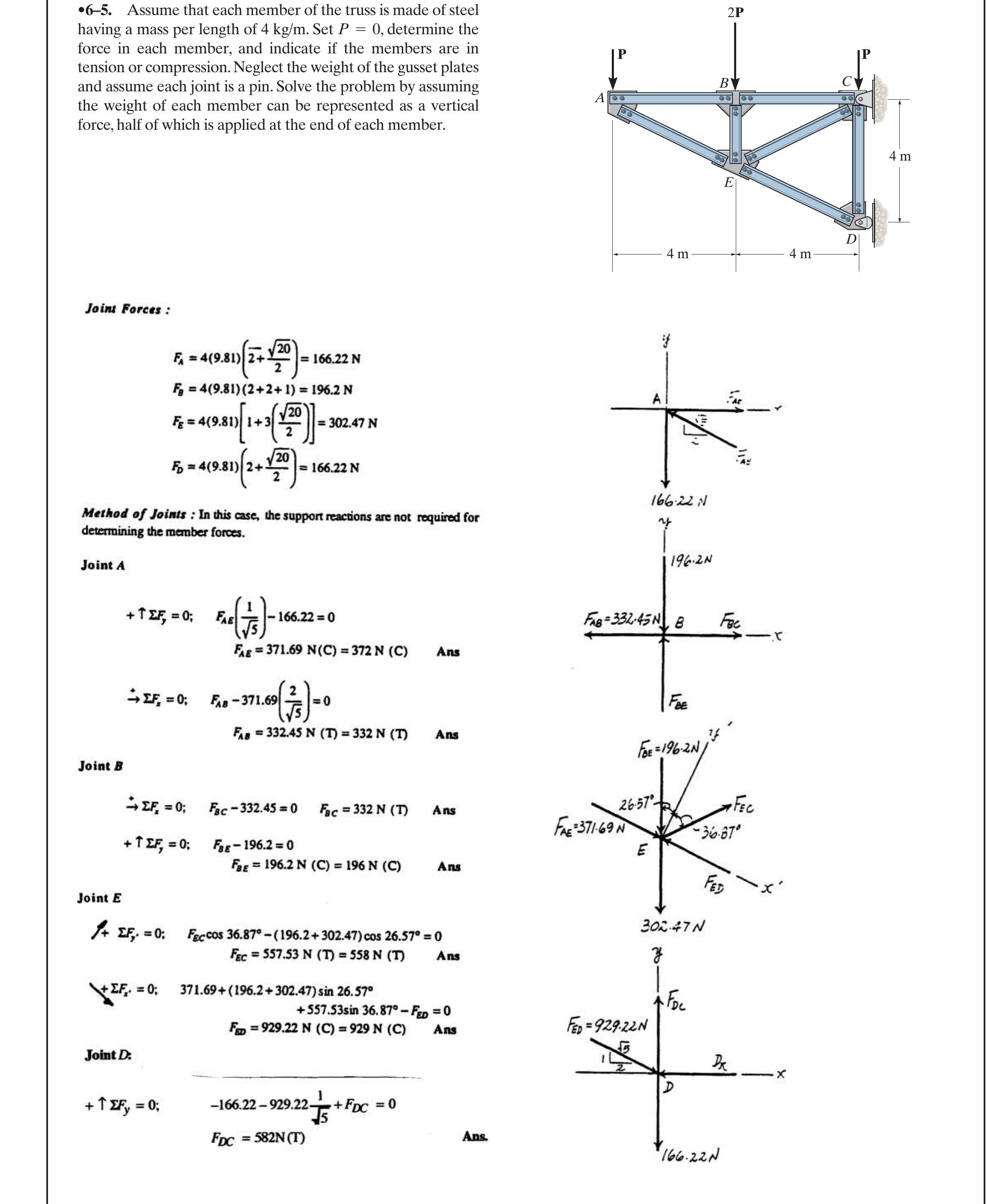 (PDF) Engineering Mechanics - Statics, 12th chapter 6