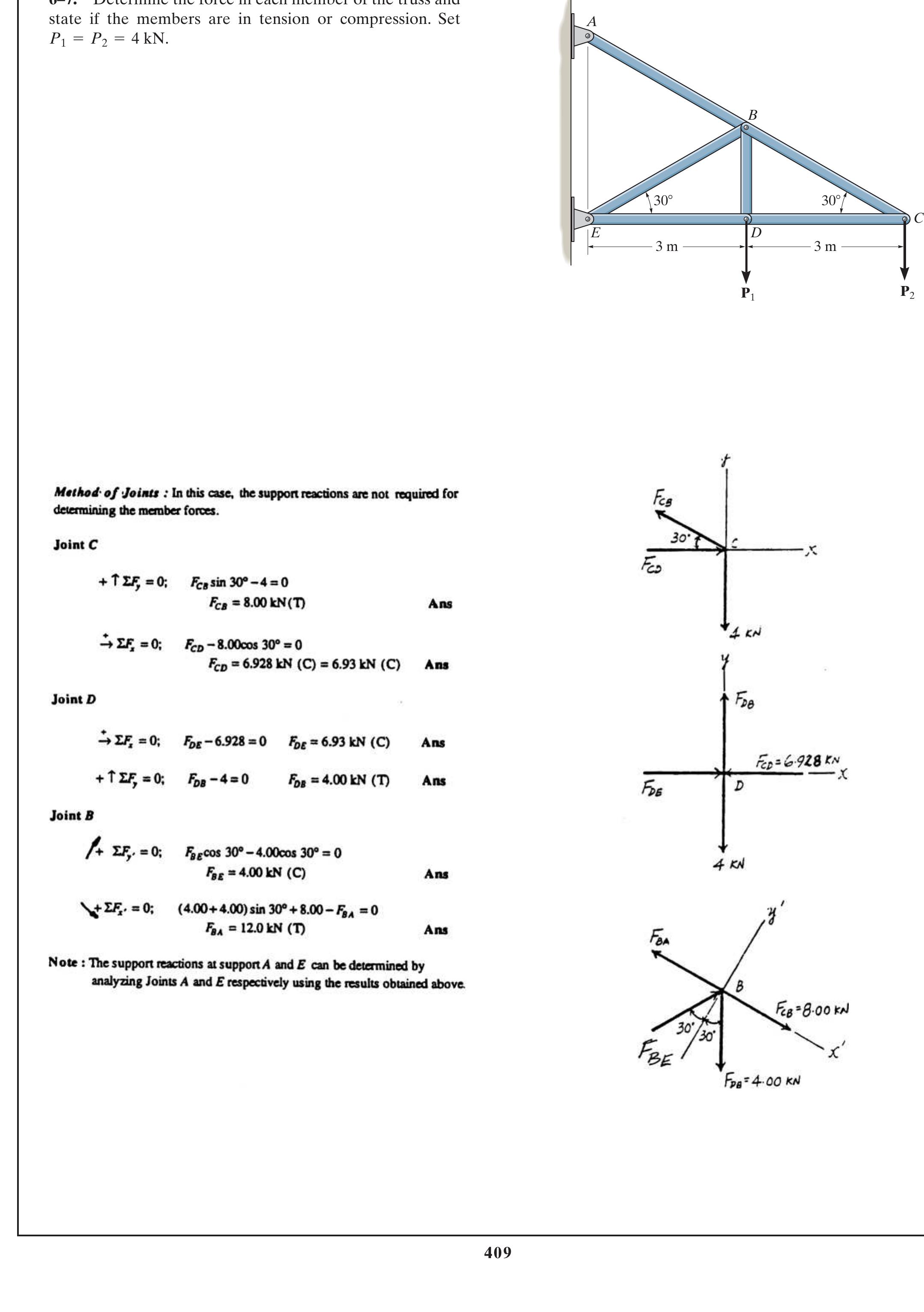 (PDF) Engineering Mechanics - Statics, 12th chapter 6