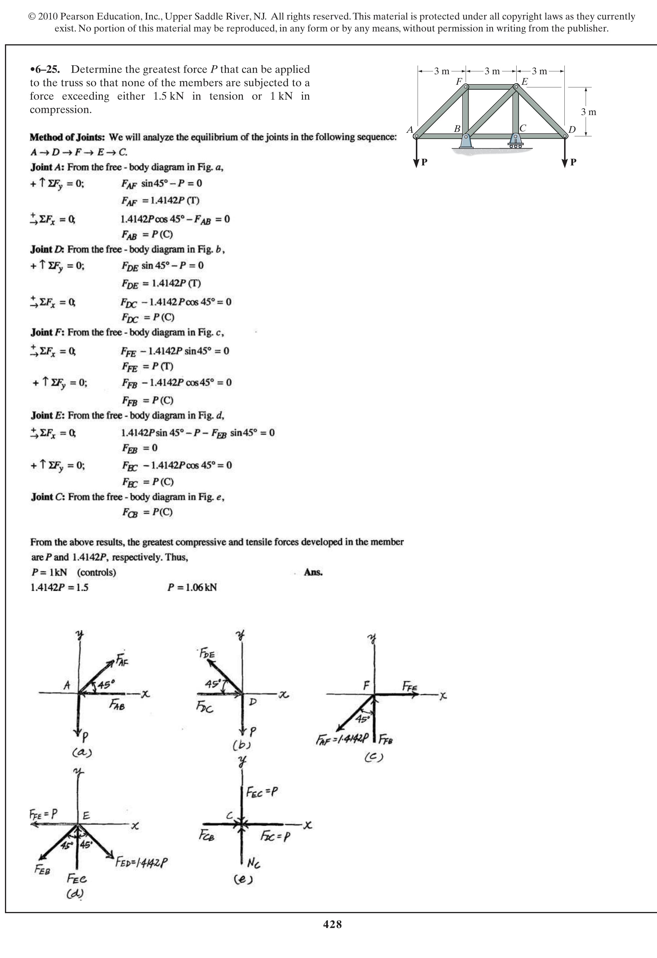 (PDF) Engineering Mechanics - Statics, 12th chapter 6