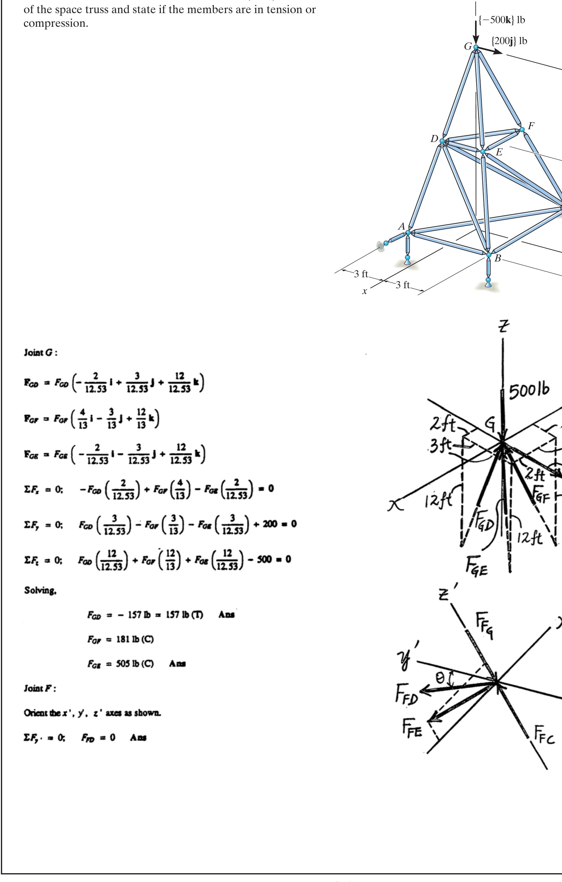 Engineering Mechanics - Statics, 12th chapter 6