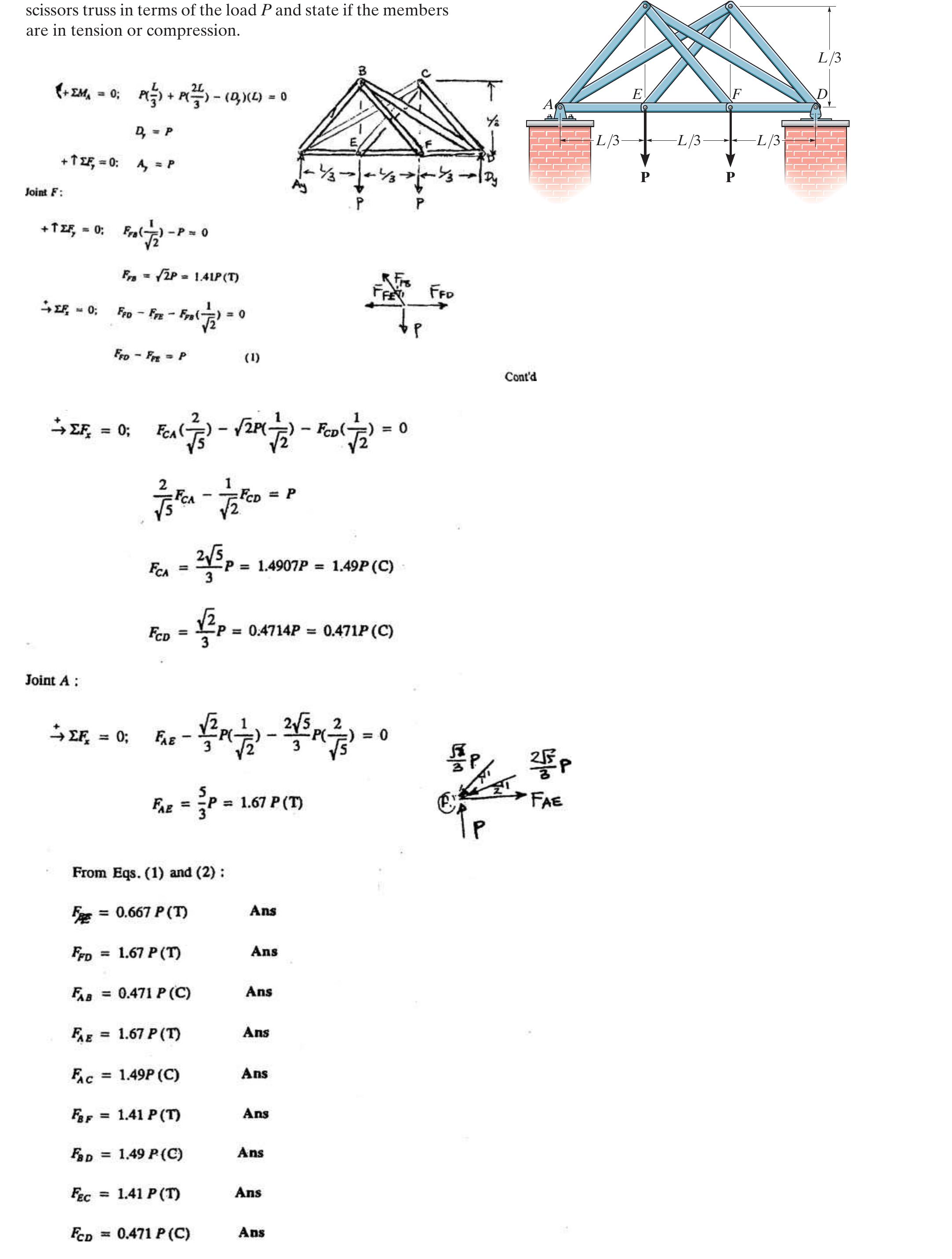 (PDF) Engineering Mechanics - Statics, 12th chapter 6
