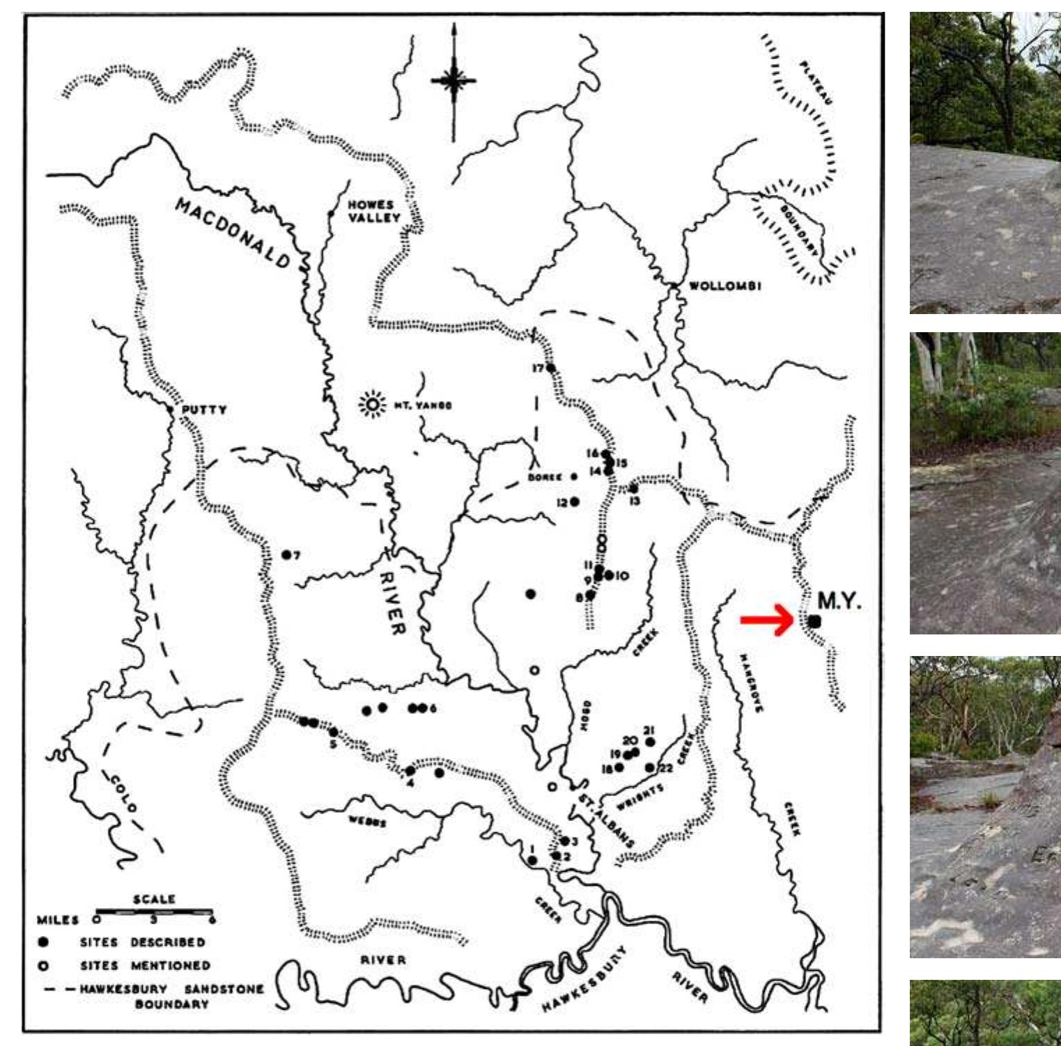 Figure 2 - from Rock Art at the “Mini-Yengo” site near
