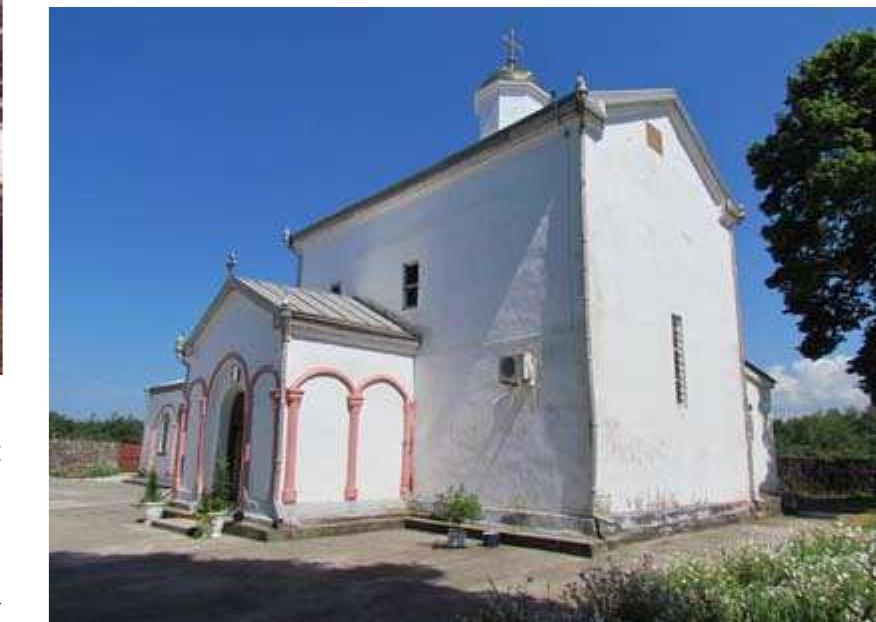 Church of st. george in ilori, abkhazia, georgia; 10- 11th