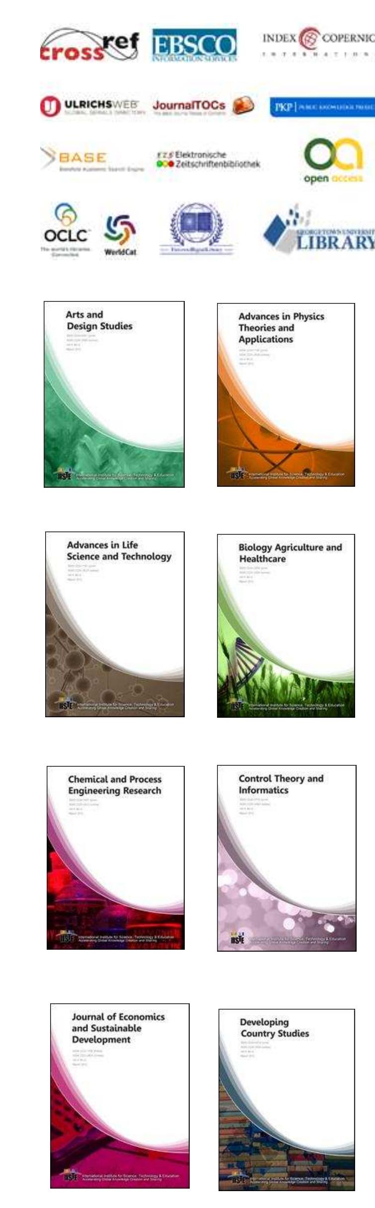 The iiste, a u.s. publisher, is currently hosting the