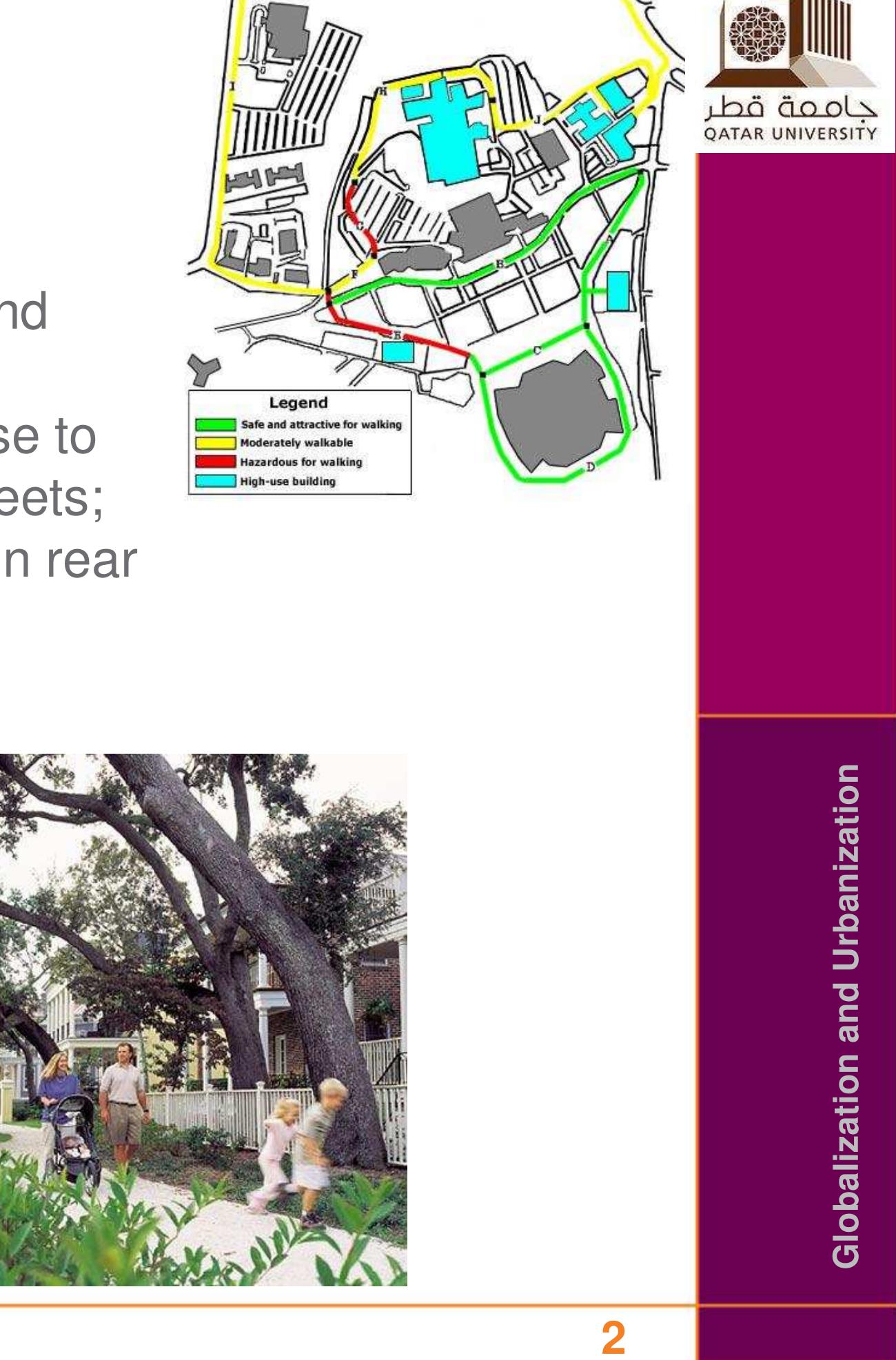 Figure 2 - Main Principles of New Urbanism