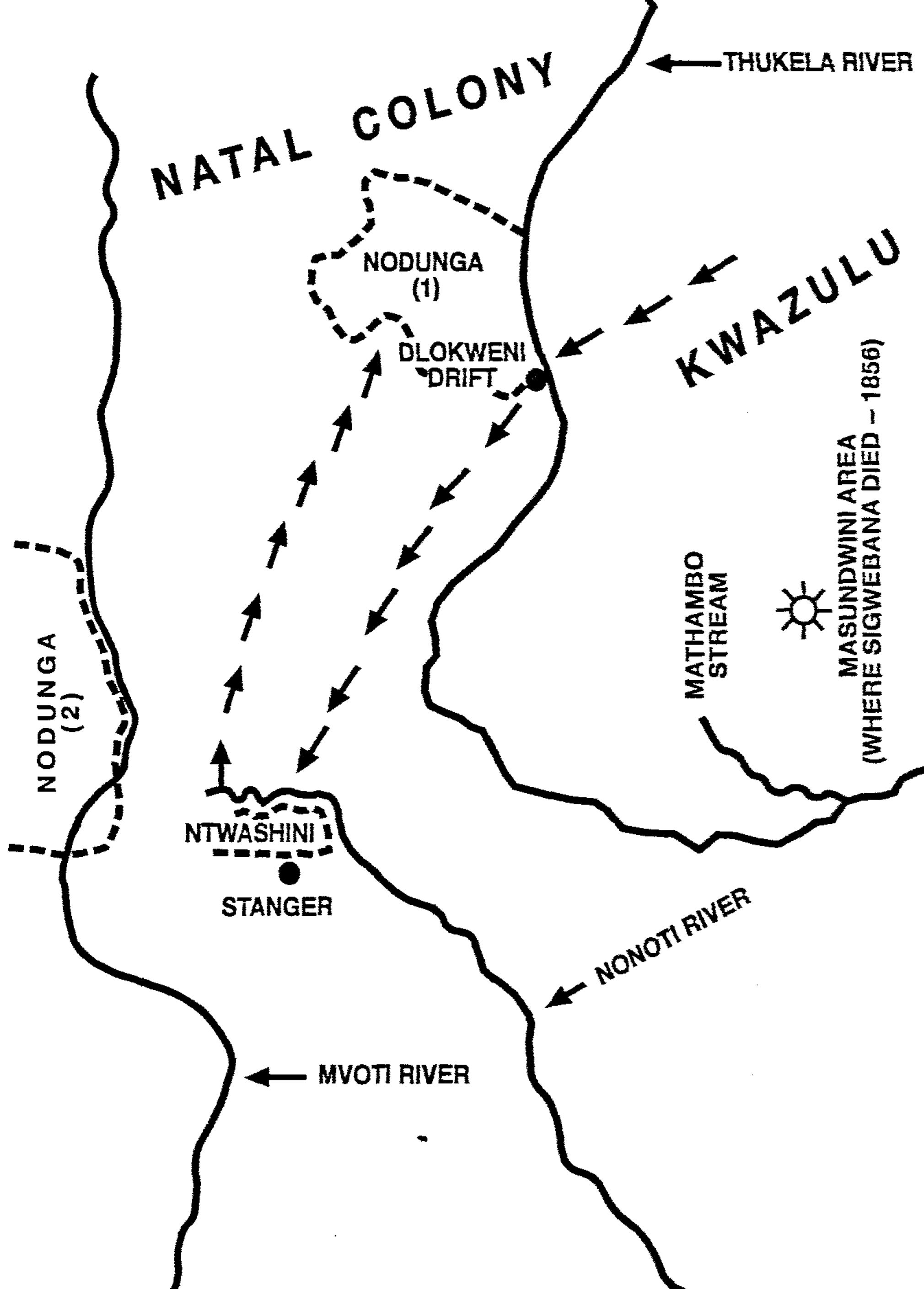 Figure 2 - THE ROLE OF PRINCE THIMUNI KAMUDU KAJAMA IN ZULU