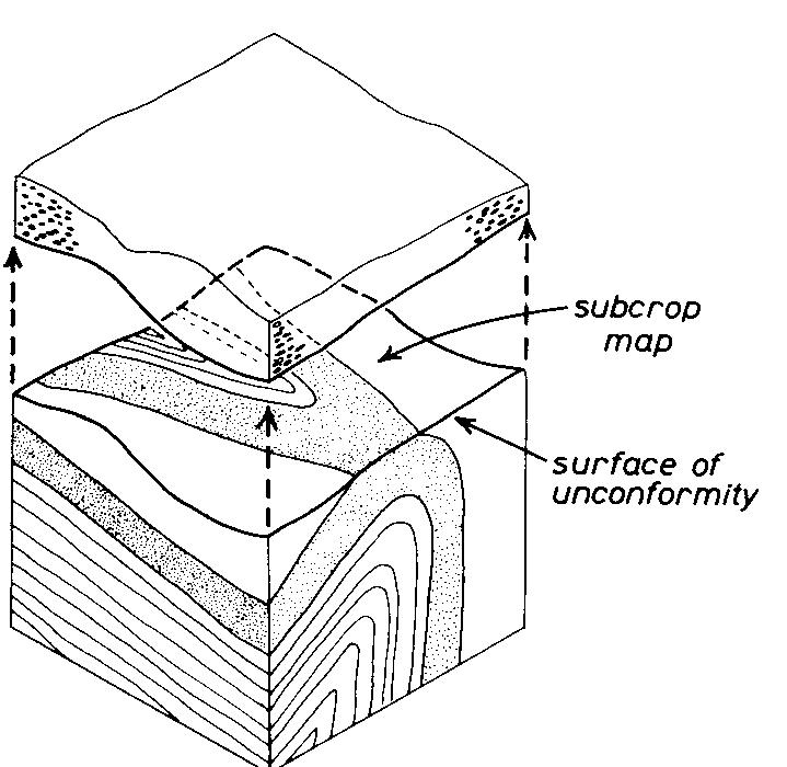 5 the concept of the subcrop map.