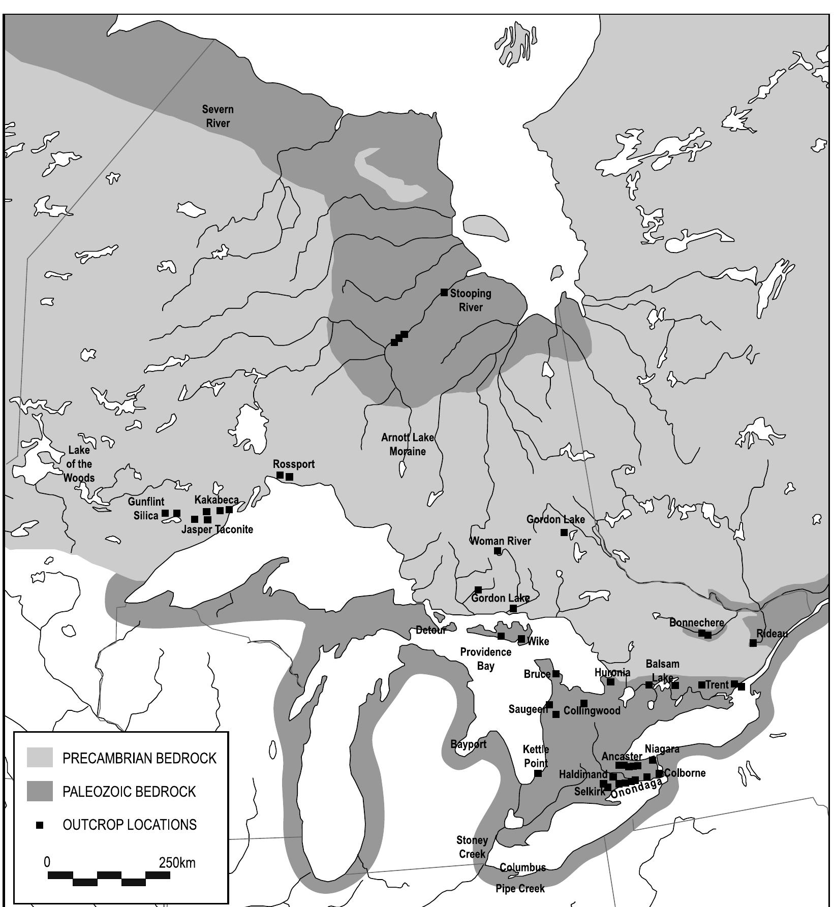 Figure 1 - from Ontario Cherts Revisited