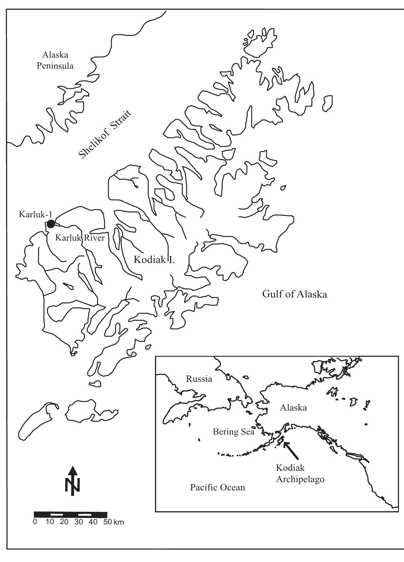 Figure 2 - Kodiak Island's Prehistoric Fisheries