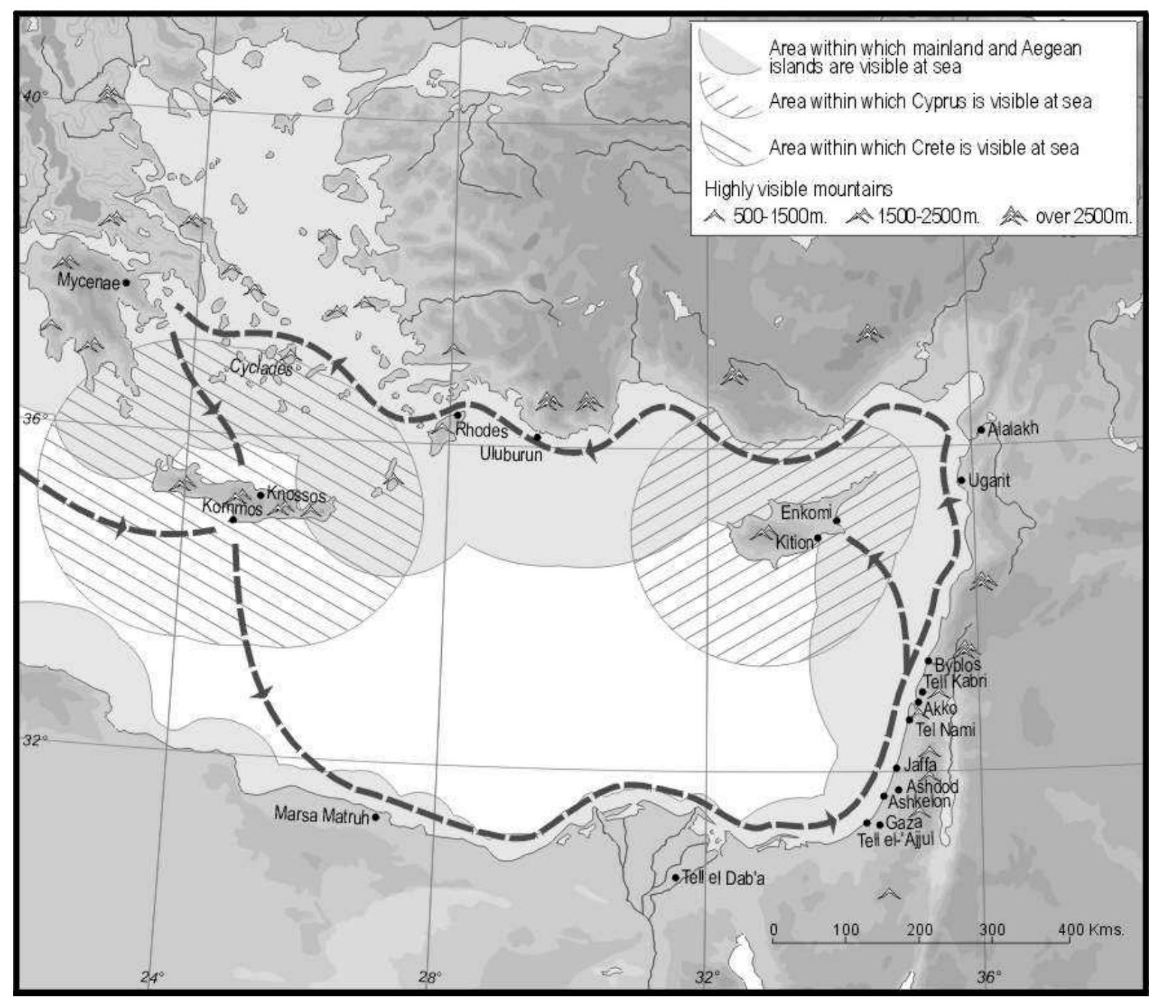 Figure 1 - from Manning, S.W. and Hulin, L. 2005. Maritime
