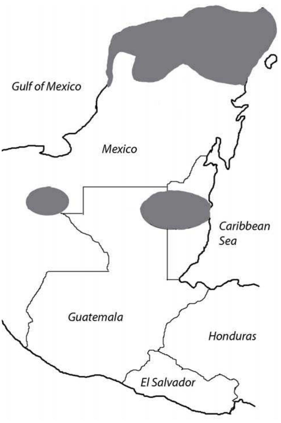 13. distribution of ash-tempered ceramics in the maya